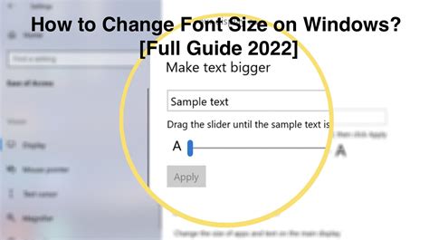 How Do I Increase Font Size In Windows File Explorer