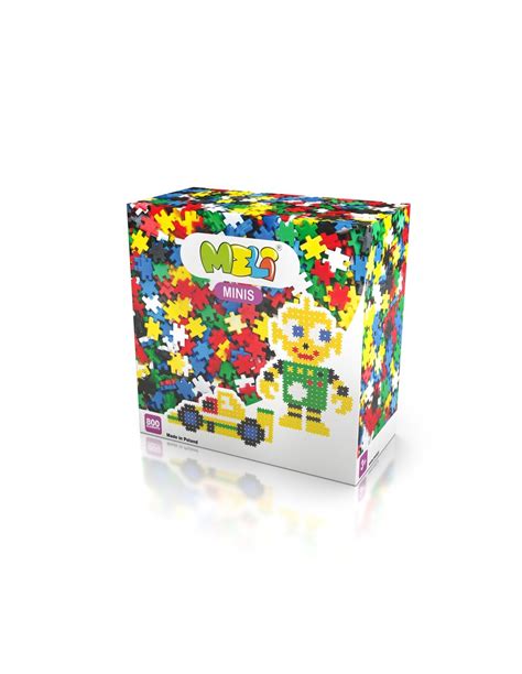 Bloques De Construcción Meli Minis 800 Piezas