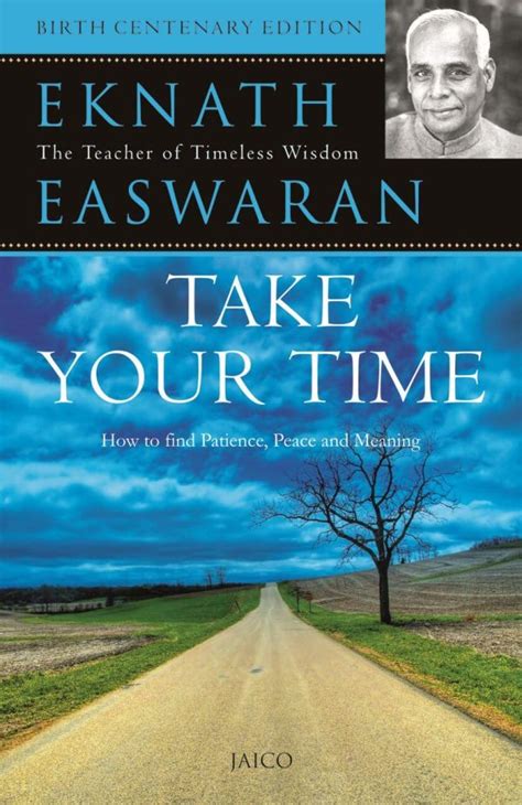 Buy Take Your Time By Eknath Easwaran Online Jaico Publishing House