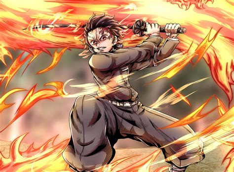 [100 ] Fonds Décran Demon Slayer 4k