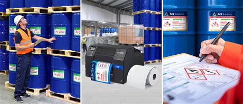 Ghs Compliant Label Printer Custom Chemical Labels Epson Us Epson Caribbean