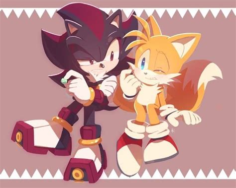 8 Shadow And Tails Ideas In 2025 Sonic Funny Sonic And Shadow Sonic Art
