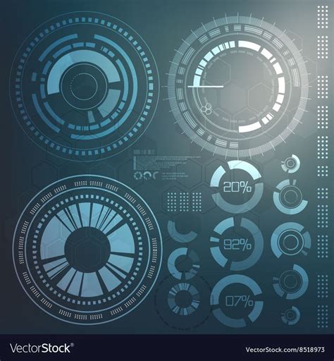 Technology Element Technological Background Vector Image On Vectorstock