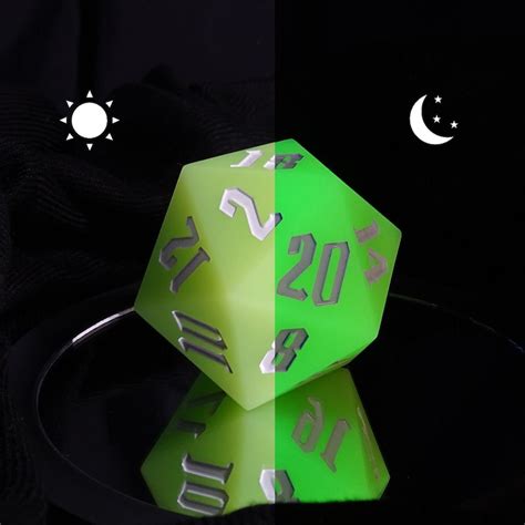 Glowing Dice Etsy
