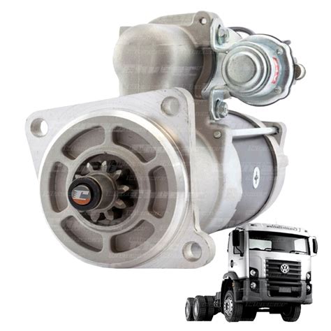 Motor De Partida 24v 10d Delco Remy 29mt Vw 13180 15180 Volvo Vm 210