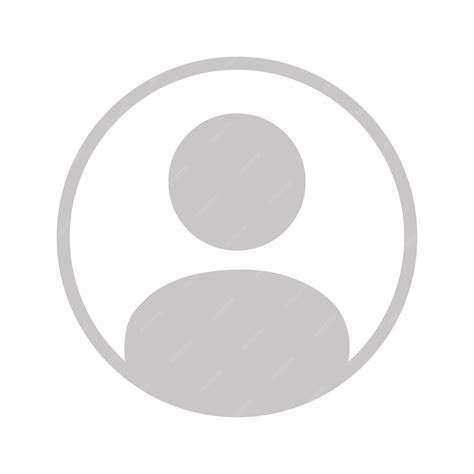 Premium Vector Vector Flat Illustration In Grayscale Avatar User