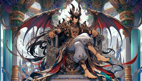 Anime Style Demon King By Ramires2 On Deviantart