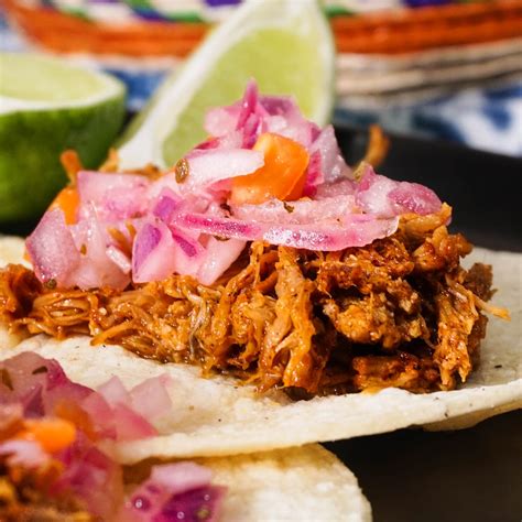 Cochinita Pibil Instant Pot Pulled Pork Tacos One Happy Housewife