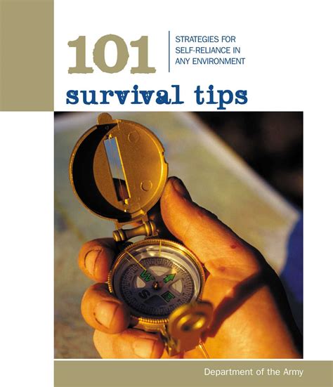 101 Survival Tips Book By Department Of The Army Official Publisher