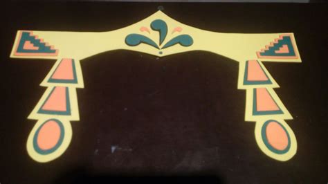 Penacho Azteca Fomi Fomy Fomiarte Fomimanía Foam Decorados