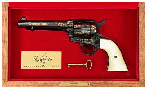 George Jones Commemorative Uberti Model 1873 Revolver Rock Island Auction