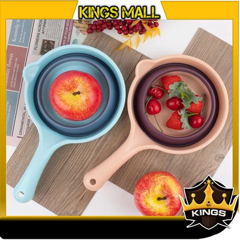 Kings H6166 Multi Purpose Silicone Dipper Multi Purpose Water Container Folding Dipper