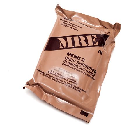 Women And Dreams Mre Menu 2 Beef Shredded In Barbecue Sauce