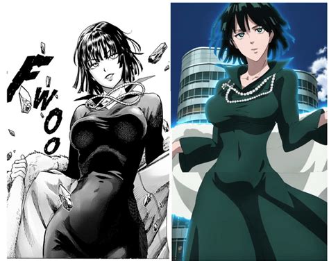 Fubuki Manga Vs Anime Ronepunchman