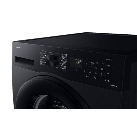 Samsung Front Load Washer 9 Kg 1400 Rpm Caviar Black Ww90cgc04dabgm Online At Best Price