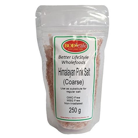 Bodicare Himalayan Coarse Salt 250g Cura Pharm