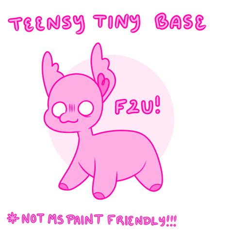 F2u Teensy Tiny Base By Vvolfbreath On Deviantart