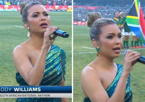 Shes Back Jody Williams Sings Electrifying National Anthem Video