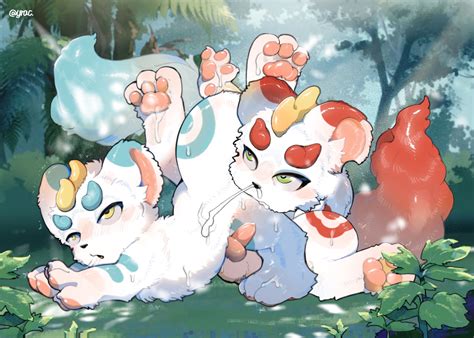 Rule 34 Bixie Youshouyan Duo Fabulous Beasts Feral Hi Res Male Male