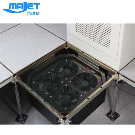 Temperature Control Airflow Raised Floor Four Fan Unit Cooling System