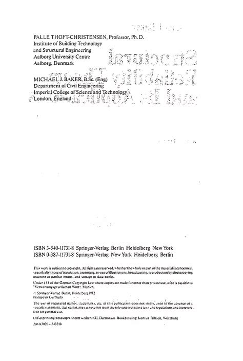 1 structural reliability theory and its applications pdf