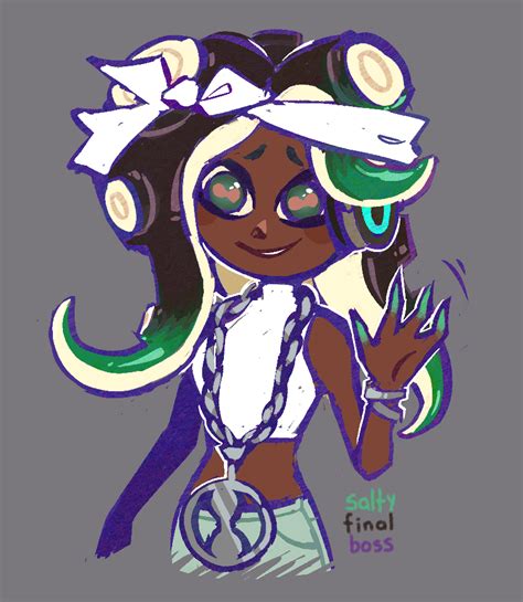 Salty Final Boss — First Marina Drawing In Like 4 Years Since Unlike