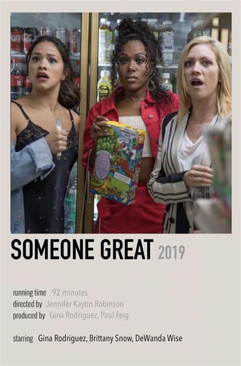 Someone Great Polaroid Movie Poster Romantic Movies Movies To Watch