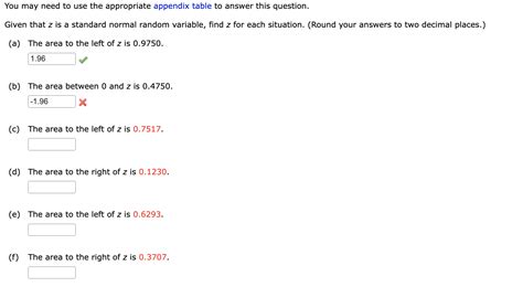 Solved You May Need To Use The Appropriate Appendix Table To