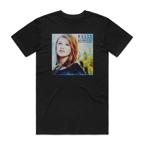 Kelly Clarkson Mr Know It All Country Version Album Cover T Shirt Black