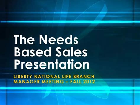 Ppt The Needs Based Sales Presentation Powerpoint Presentation Free