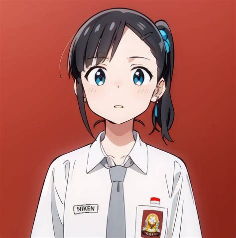 Karakter Anime Make Baju Sma