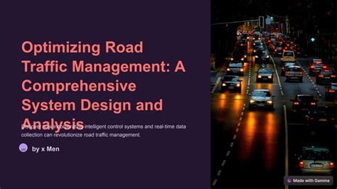 Smart Traffic Management System Presentation Pptx