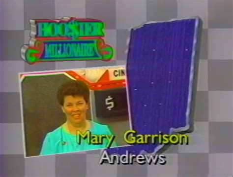 Mary Garrison Hoosier Millionaire Wiki Fandom