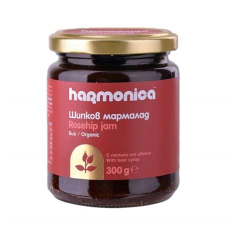 БИО ШИПКОВ МАРМАЛАД С ПЕТМЕЗ 300 ГР HARMONICA | Магазин Натурал
