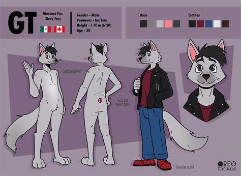 Oc Refence Sheet By Thegtbx On Newgrounds