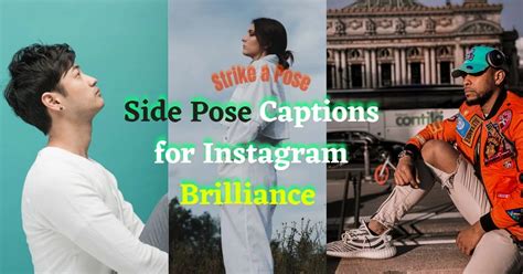 Unleashing Side Pose Captions For Instagram Brilliance Todaan