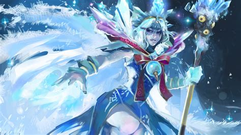 Crystal Maiden Dota 2 Wallpaper