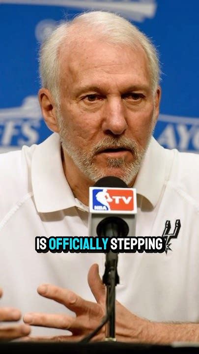 Gregg Popovich Steps Down Spurs Name Mitch Johnson New Head Coach
