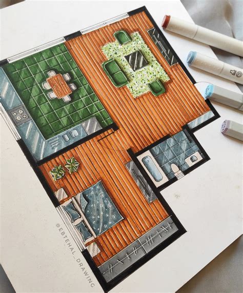 Plan Rendering With Markers Artofit