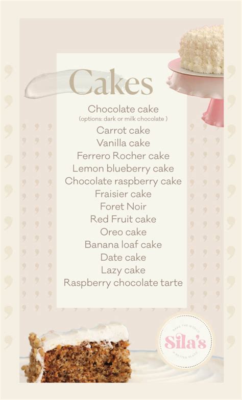 My Menu Silas By Wassila