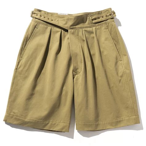 The Real Mccoys Shortsgurkha Shorts 40 Khaki • The Real Clothes