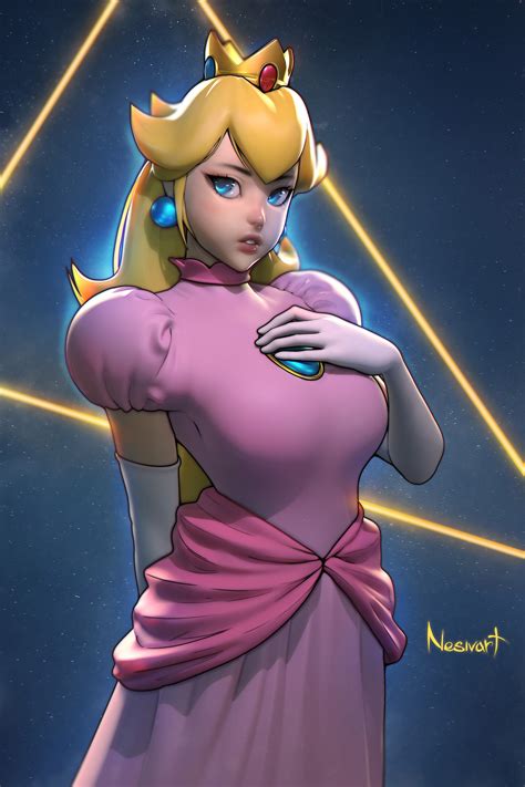 Artstation Princess Peach