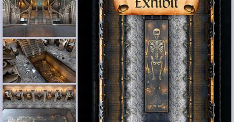 Giant Skeleton Museum Exhibition Free Dnd Ttrpg Maps Album On Imgur