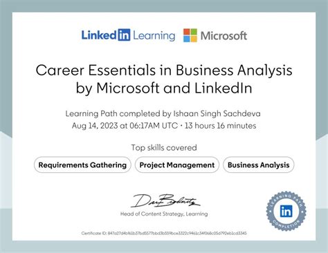 Ishaan Singh Sachdeva On Linkedin Certificate Of Completion