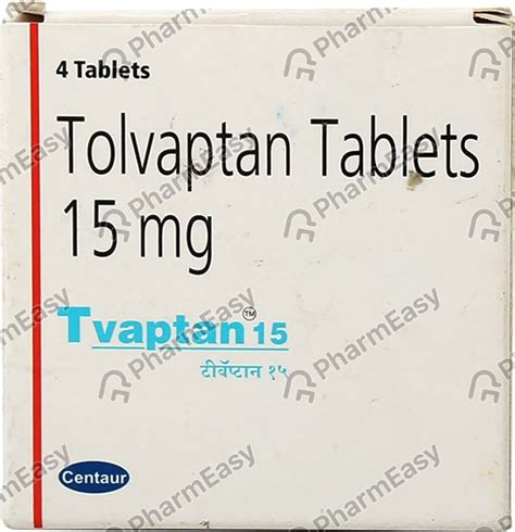 Vaptan 15 Mg Tablet 10 Uses Side Effects Price Dosage