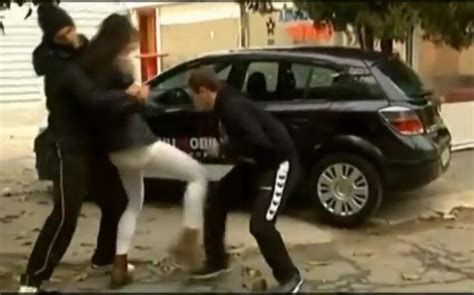 Self Defense Kick Squeeze And Knee