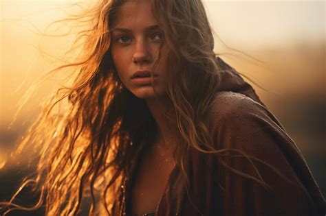 Premium Ai Image Cinematic Photography Of A Beautiful Girl