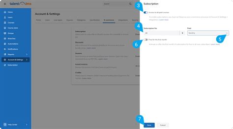 How To Offer Your Users A Free Trial Subscription Talentlms Support Help Center