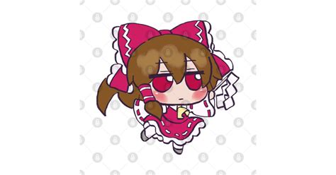 I Draw The Tiny Chibi Reimu Hakurei Touhou Memes Touhou Long Sleeve T Shirt Teepublic
