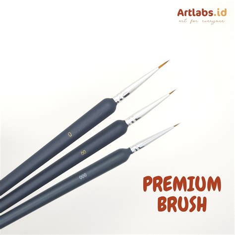 Jual Kuas Lukis Liner Round Premium Tip Nilon Nylon Shopee Indonesia